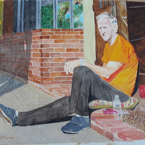 Local artist uses watercolor to bring smiles to area residents | News ...